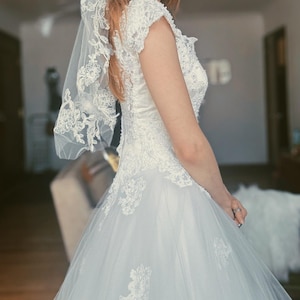 Vintage Wedding Dress - 1950s Priscilla of Boston - 1960s - Princess ...