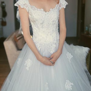 Vintage Wedding Dress - 1950s Priscilla of Boston - 1960s - Princess ...