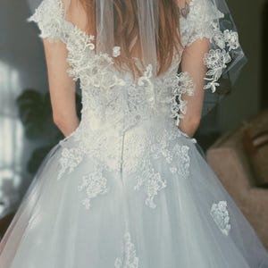 Vintage Wedding Dress - 1950s Priscilla of Boston - 1960s - Princess ...