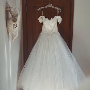 Vintage Wedding Dress - 1950s Priscilla of Boston - 1960s - Princess ...