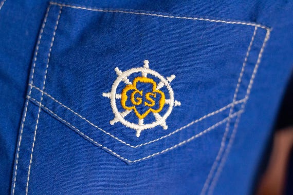 Vintage Girl Scout Mariner Uniform - 1940s, 1950s, Po… - Gem