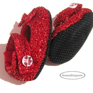 Red Baby Shoes, Sparkly Baby Shoes, Soft Baby Shoes, Babies First Shoe ...