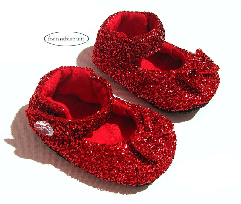 Red Baby Shoes, Sparkly Baby Shoes, Soft Baby Shoes, Babies First Shoe ...