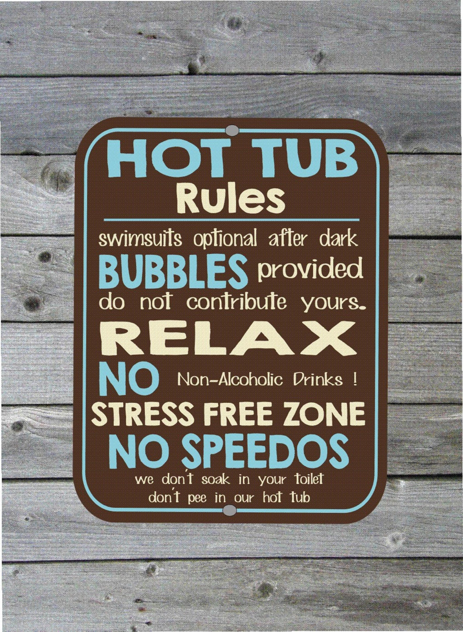 Vintage Retro Style Funny HOT TUB RULES Metal Sign Metal Wall Etsy vintage-retro-style-funny-hot-tub-rules-metal-sign-metal-wall-etsy
