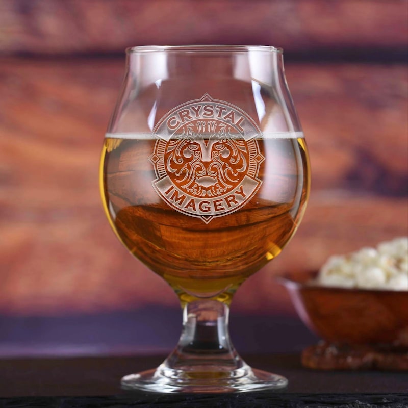 Etched Cider Glass - Etsy