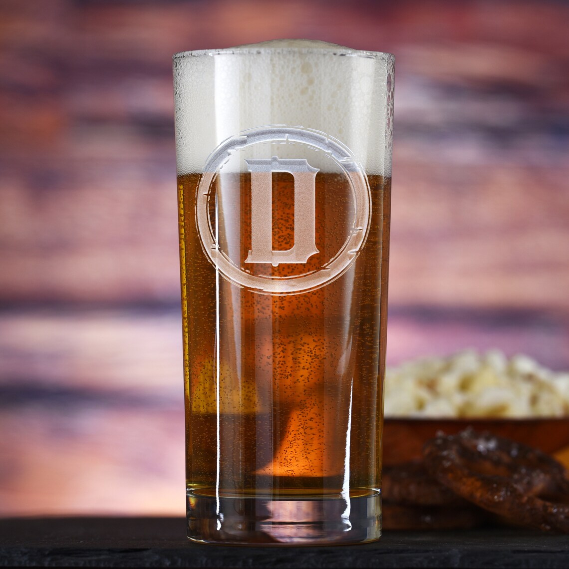 Rustic Monogram Highball Cooler Glass Mixed Drink Cocktail - Etsy