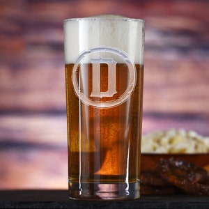 Rustic Monogram Highball Cooler Glass, Mixed Drink Cocktail Glasses - Etsy