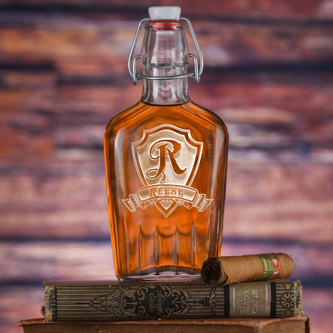 Flask for Men, Monogram Flask, Engraved Flask, Groomsmen Flask ...