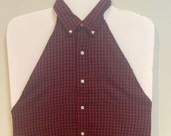 Apron Made From Used Men's Shirts - Etsy