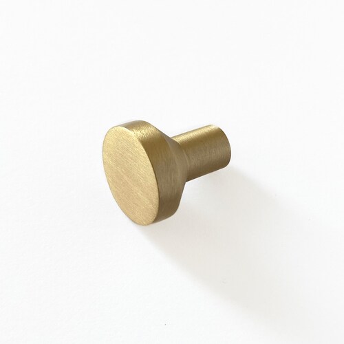 Mid Century Modern Solid Brass Drawer Knob Brass Hardware - Etsy