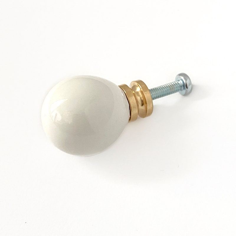 Ceramic Ball Drawer Knob - Etsy