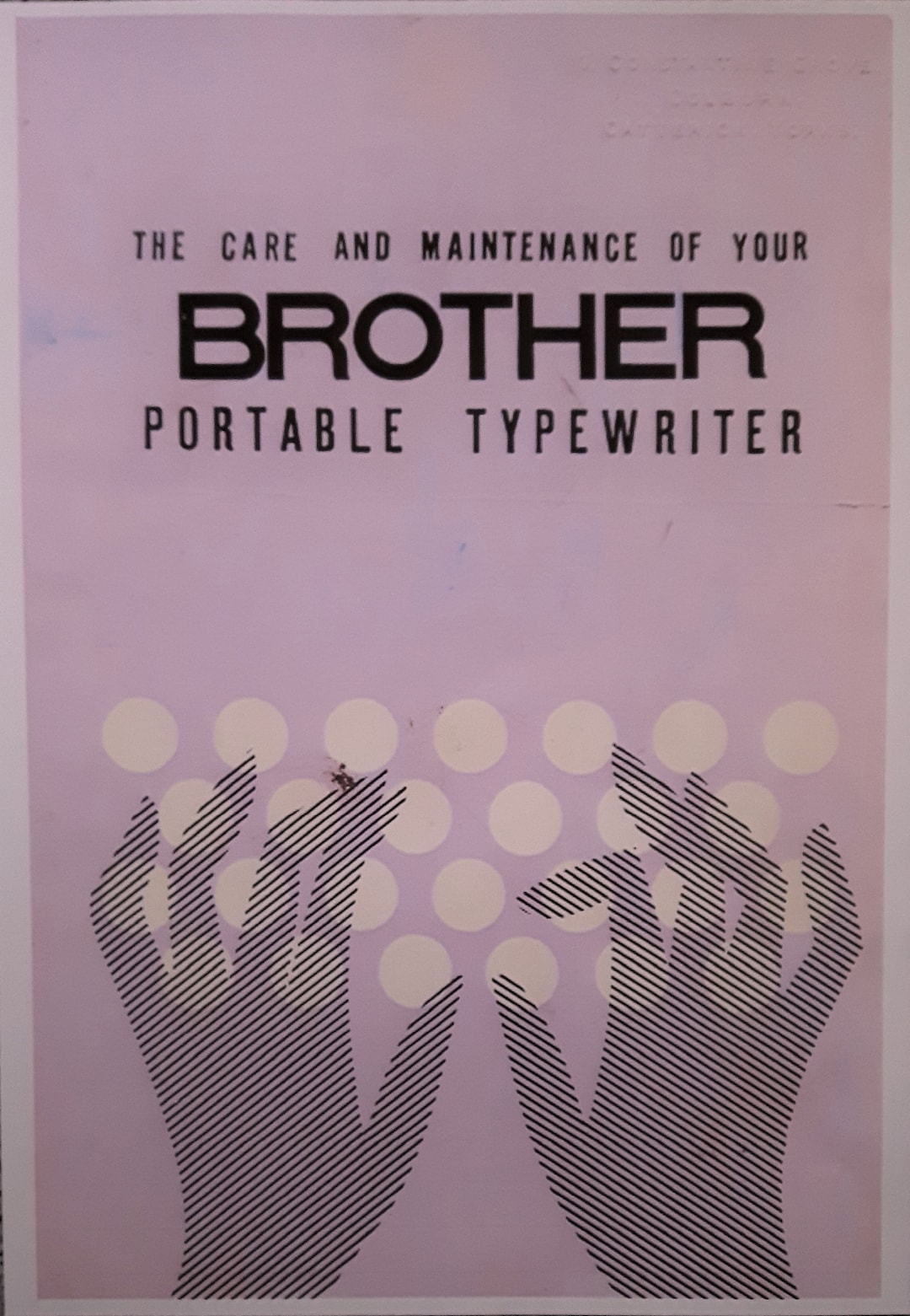 Brother Portable Typewriter Manual. - Etsy