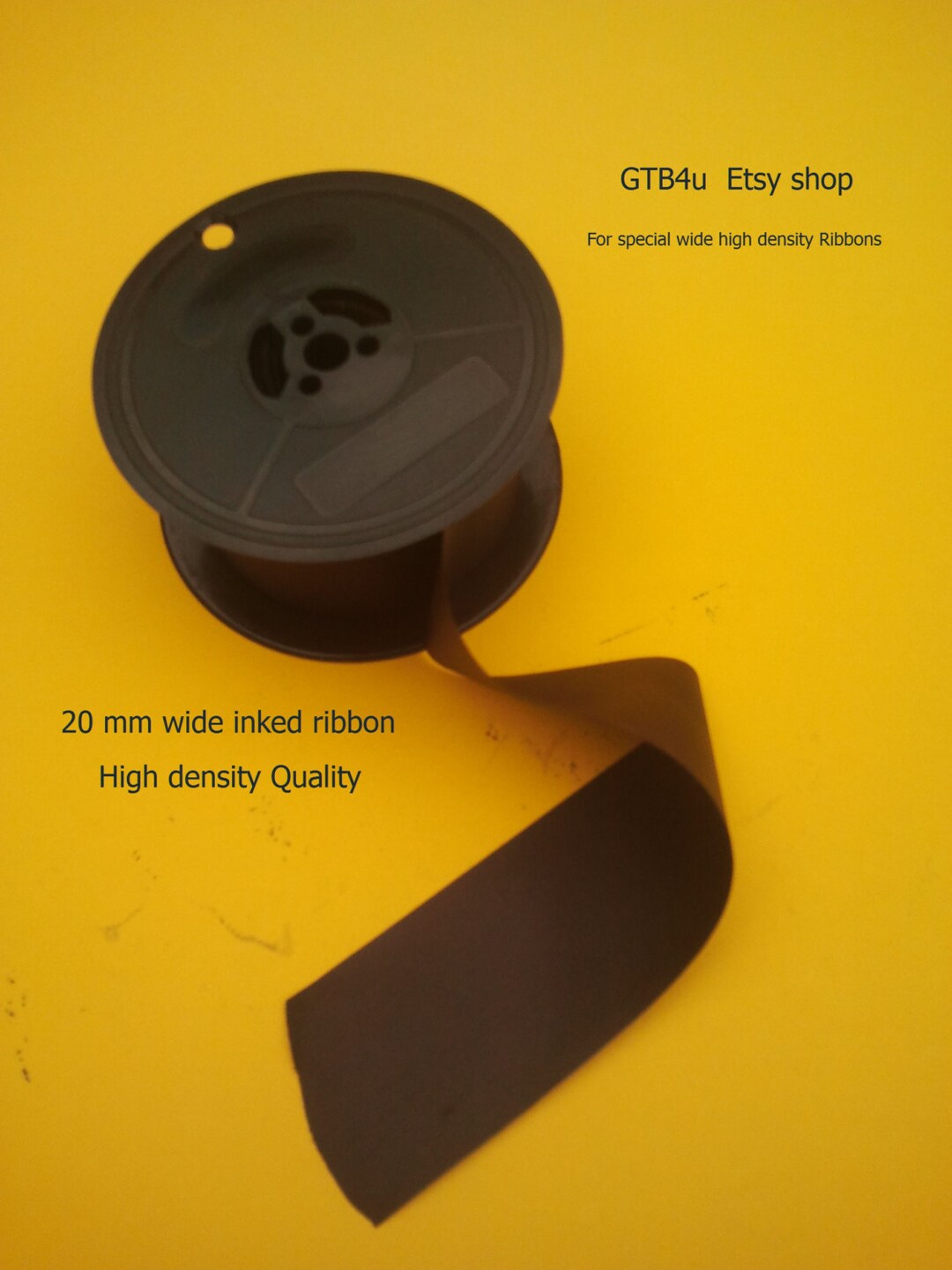 Ink Ribbon Wide = 20mm ( 3/4 Inch), Length = 6 Mtr ( 19 Feet ), Special ...