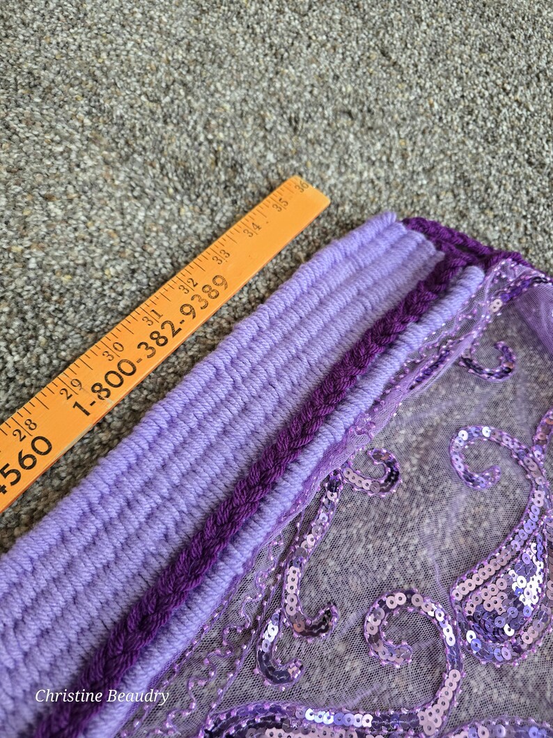 Belly Dance Purple Belt, Dance Belt, ATS Style Belt, Fusion Bellydance ...