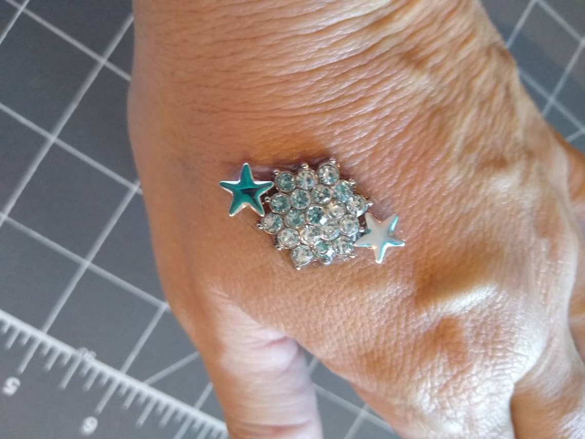 Stars and Crystal Bindi - Etsy