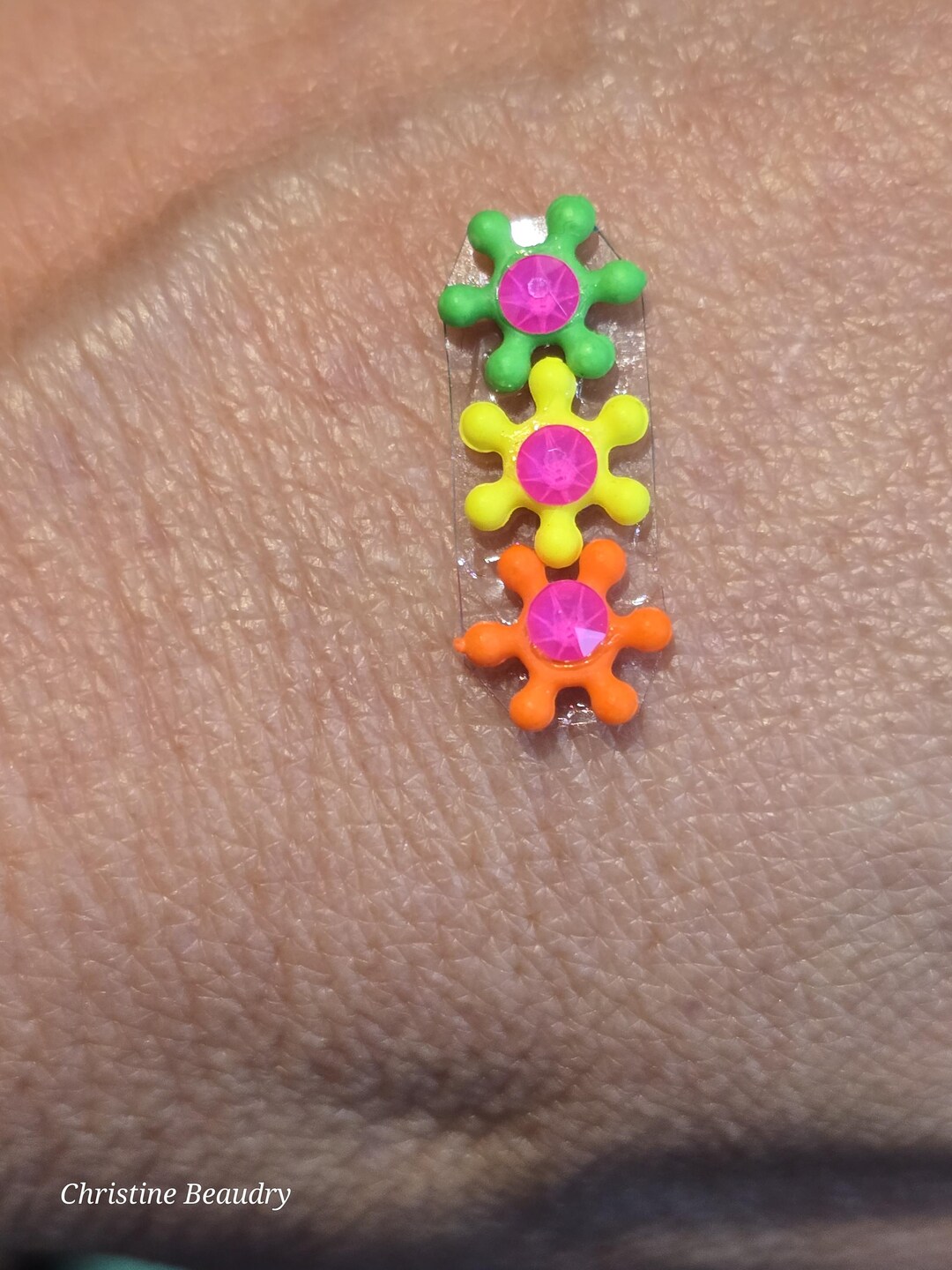 Neon Star Bindi - Etsy
