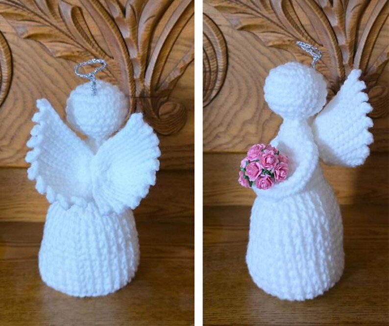 Thinking of You Crochet Angel Pattern | DIY Crochet Angel PDF ...