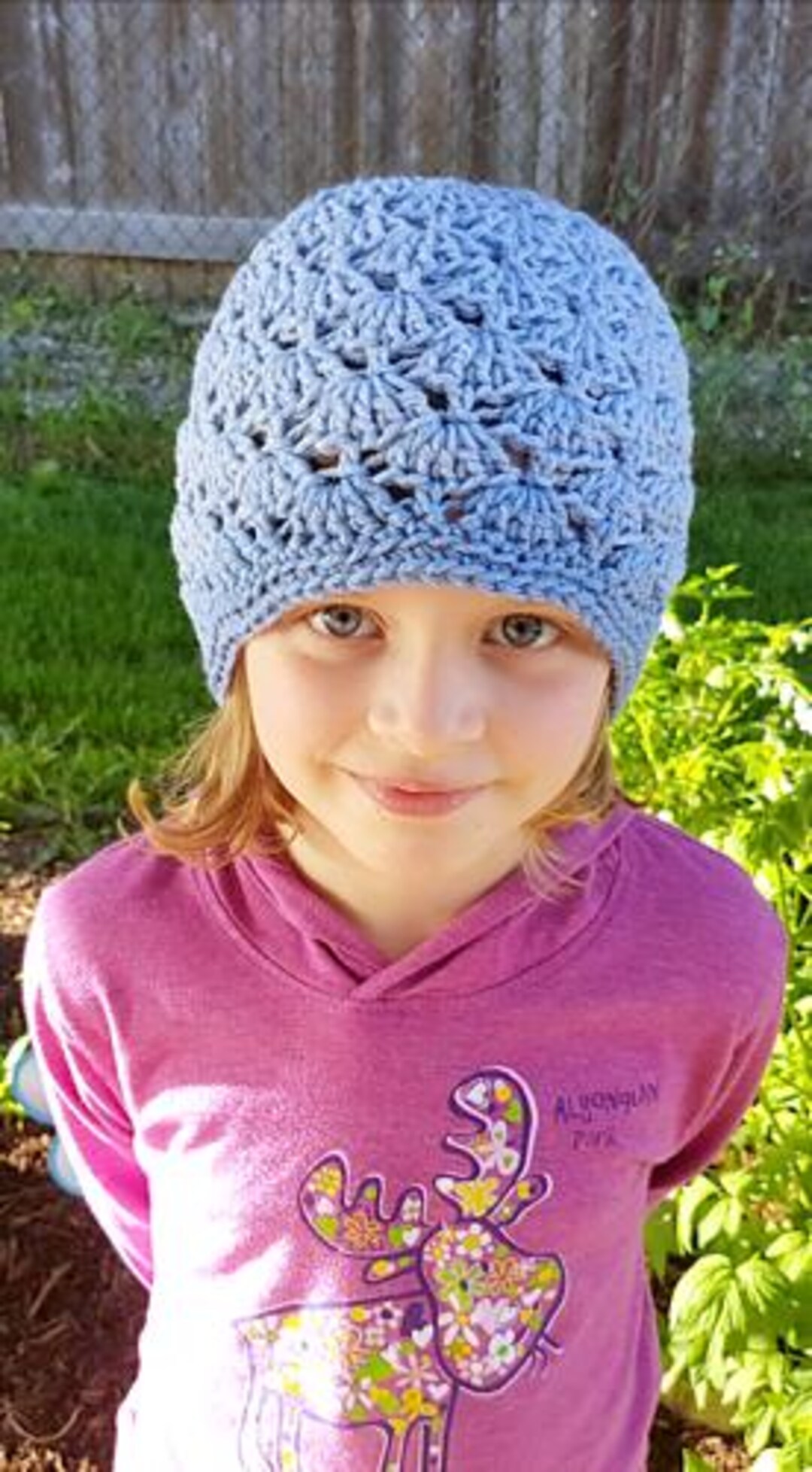Crochet Ocean Sea Shells Hat Pattern PDF - Easy Aran Weight Yarn Beanie ...