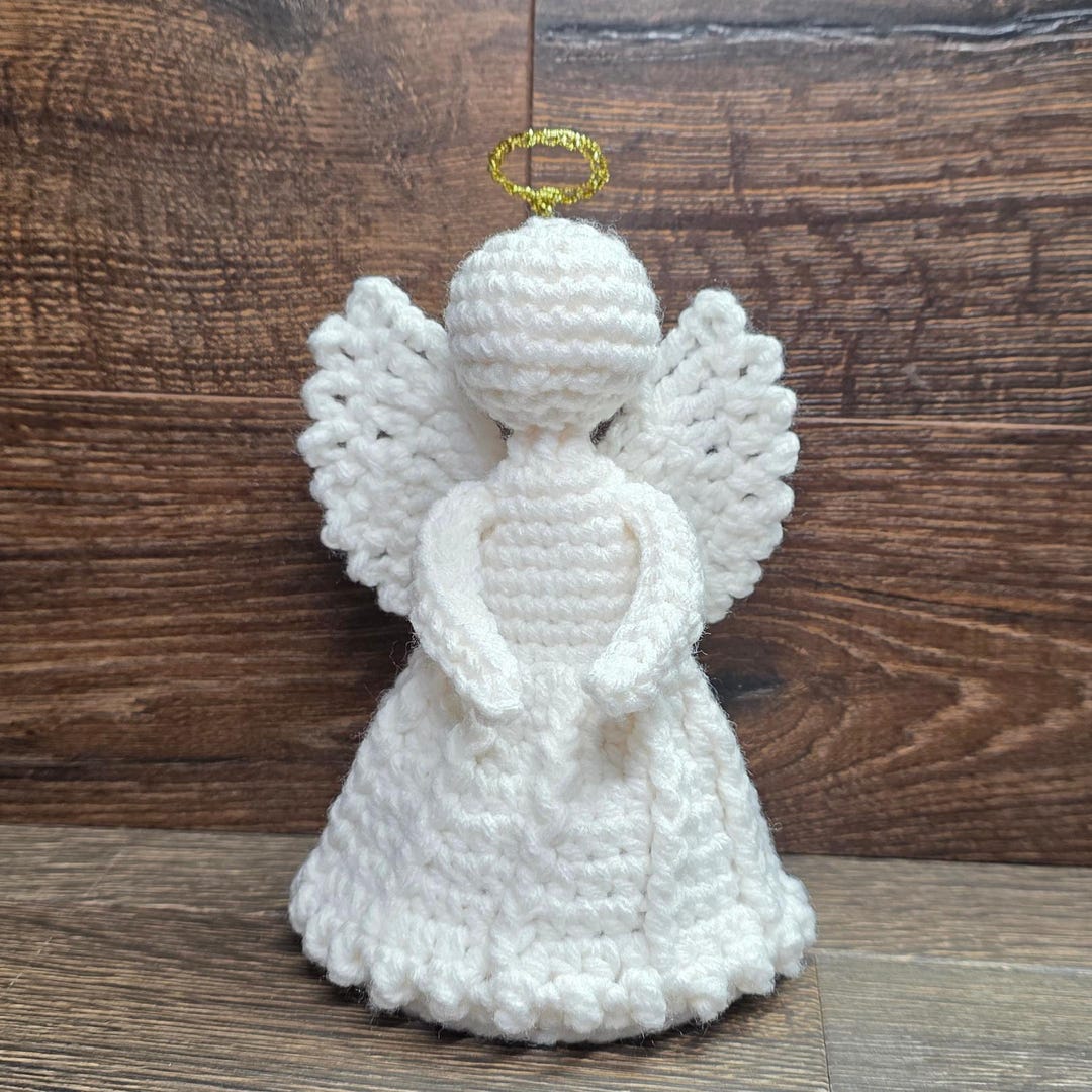 Remembrance Angel Crochet Pattern | Easy Angel Ornament | Quick Crochet ...