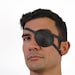 Eyepatch Multi-strap- Three Strap Leather Eye Patch With Buckle - Etsy