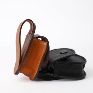 Leather Pocket Watch Case With Belt Loop - Etsy