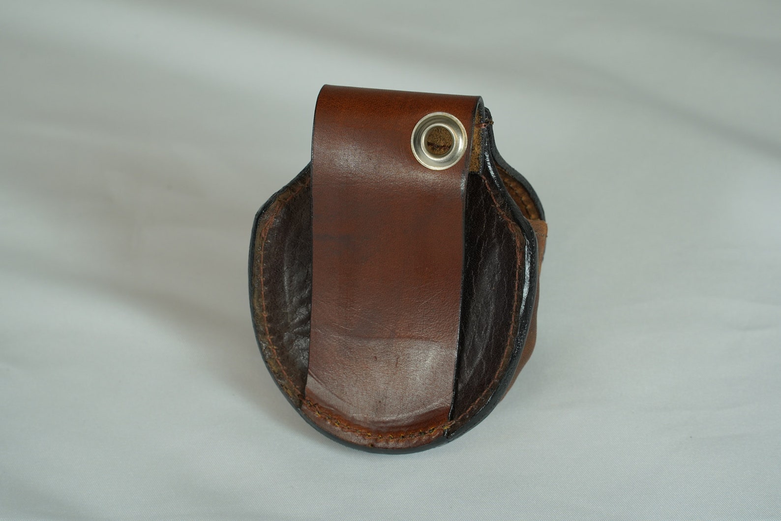 Leather Pocket Watch Case With Eyelet Option - Etsy