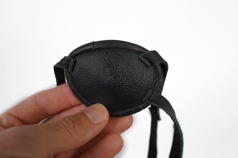 Eyepatch Multi-strap- Three Strap Leather Eye Patch With Buckle - Etsy
