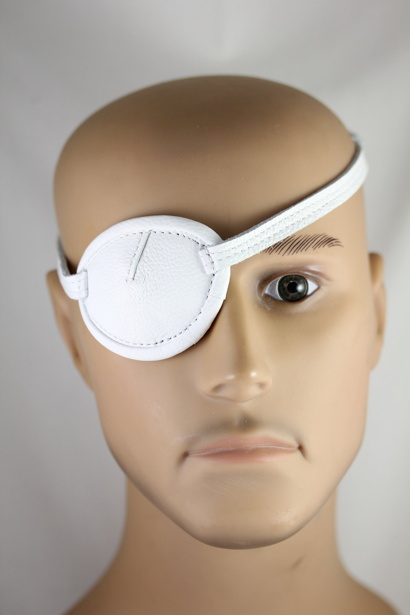 Leather Eyepatch W/ Buckle. - Etsy