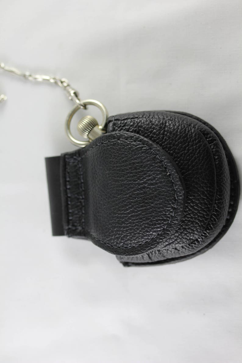 Leather Pocket Watch Case - Etsy