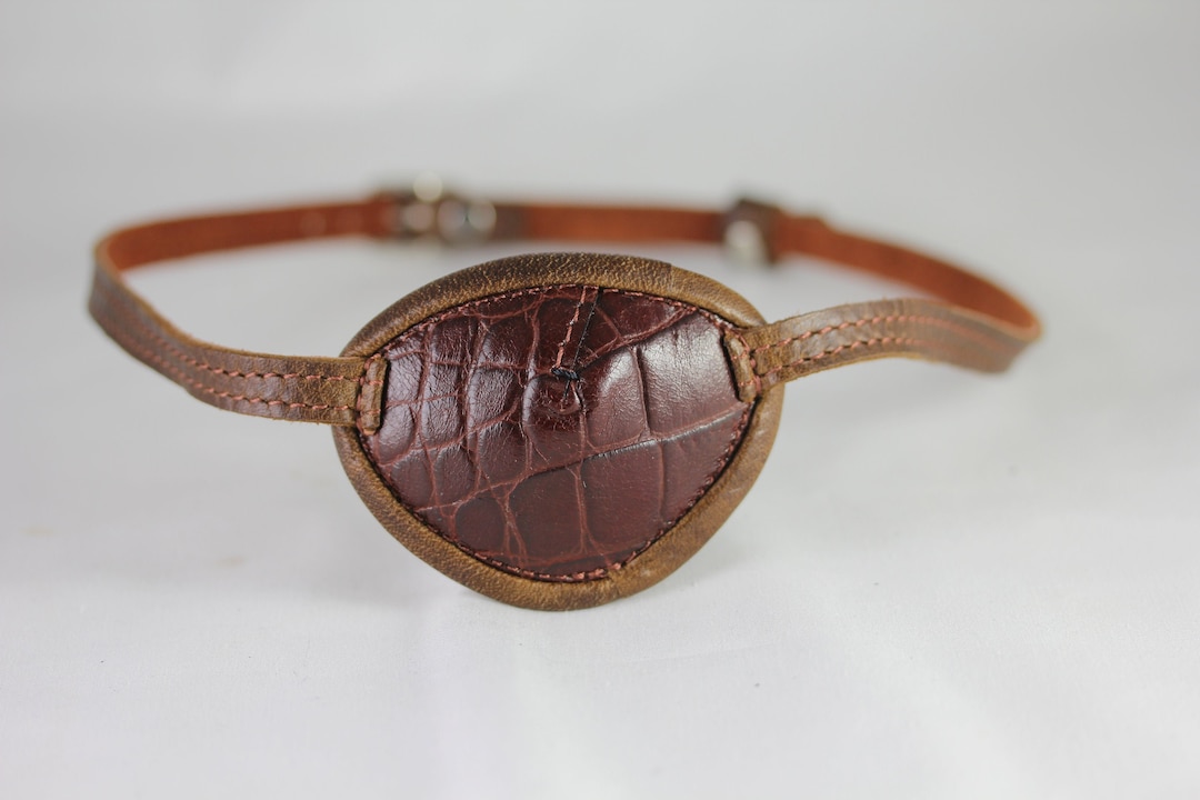 Leather Eyepatch W/ Buckle. - Etsy