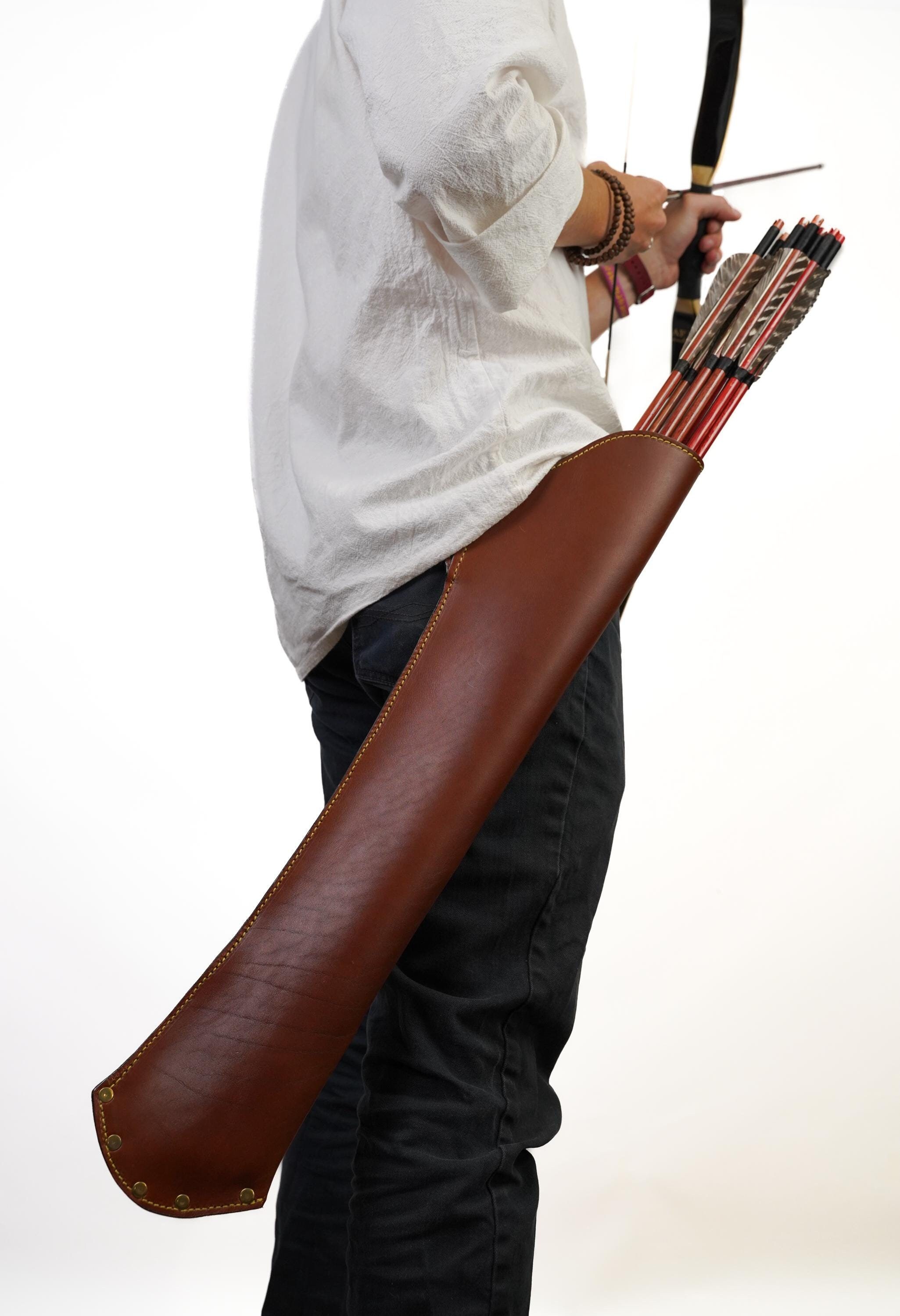 Leather Hip Quiver for Archery - Etsy