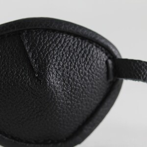 Extra Convex - Classic Leather Eye Patch - Black - Etsy