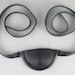 Slim, Convex, Black, Eyepatch - Leather Eye Patch - Etsy