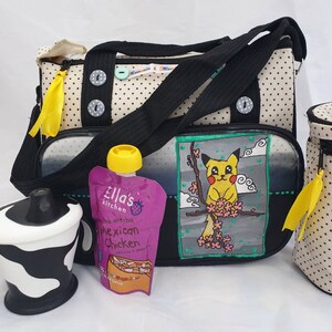 Small Pokémon GO Pikachu Cherry Blossom Baby Mommy Diaper - Etsy