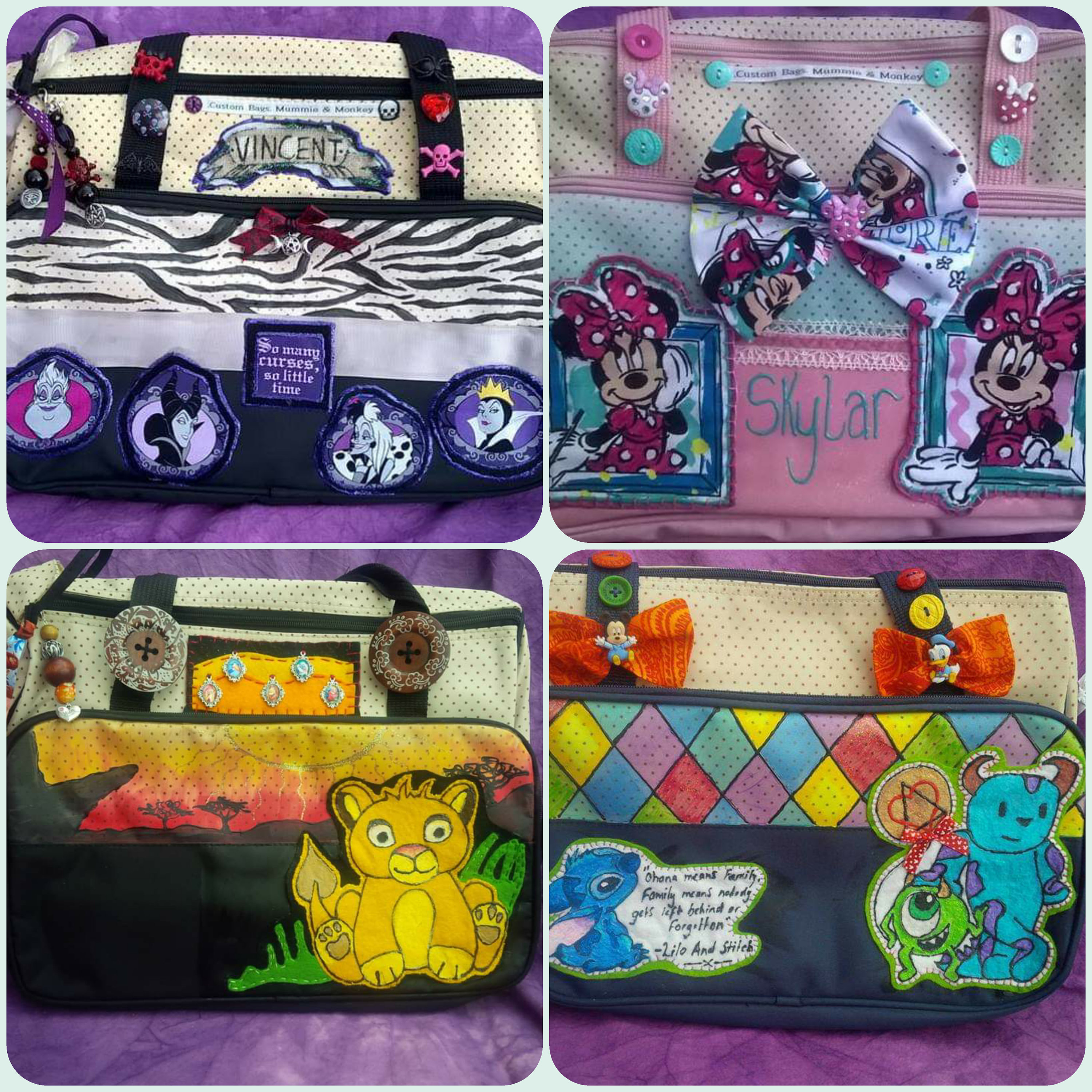 SMALL Custom Disney Princess Pixar Baby Nappy Diaper Changing | Etsy