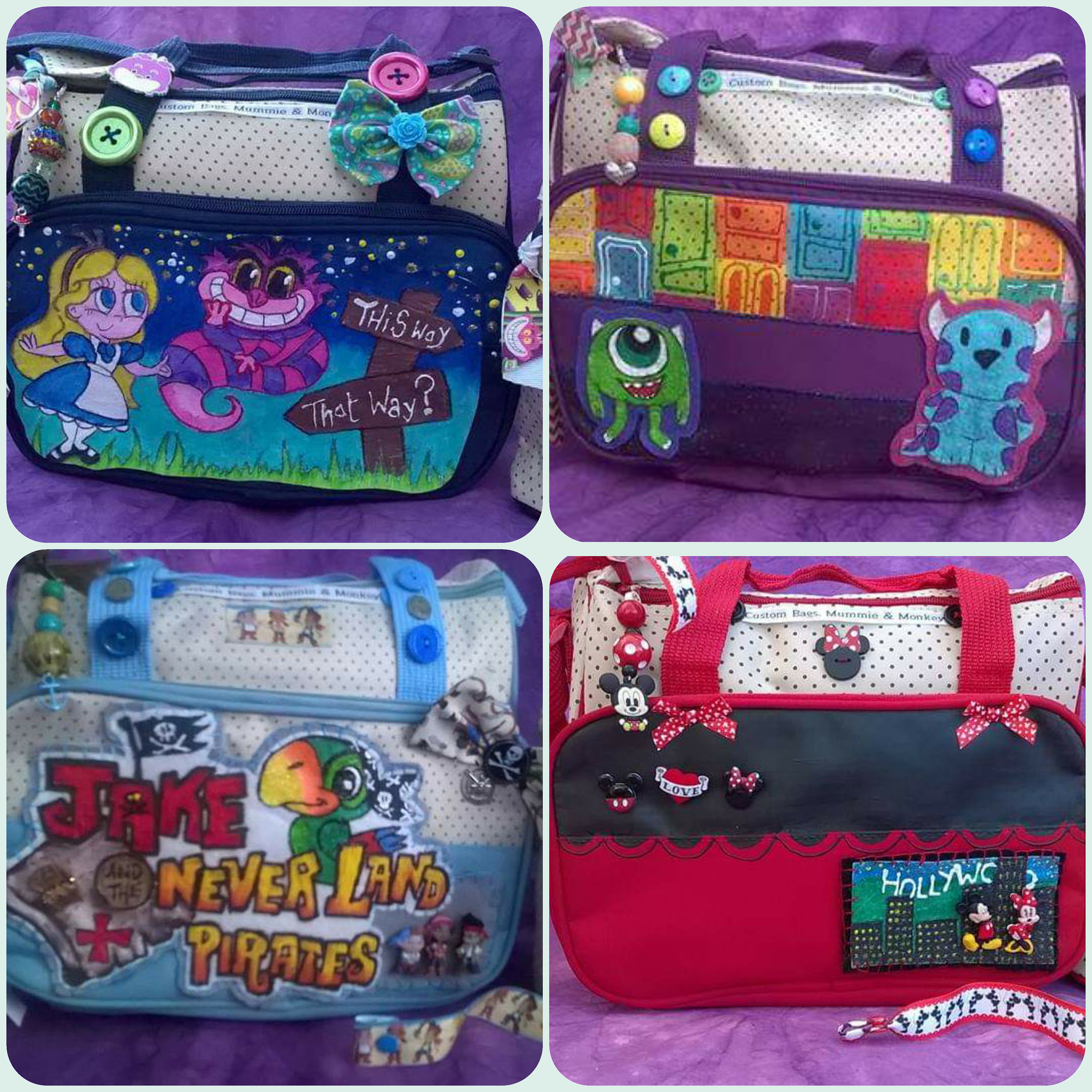 SMALL Custom Disney Princess Pixar Baby Nappy Diaper Changing | Etsy