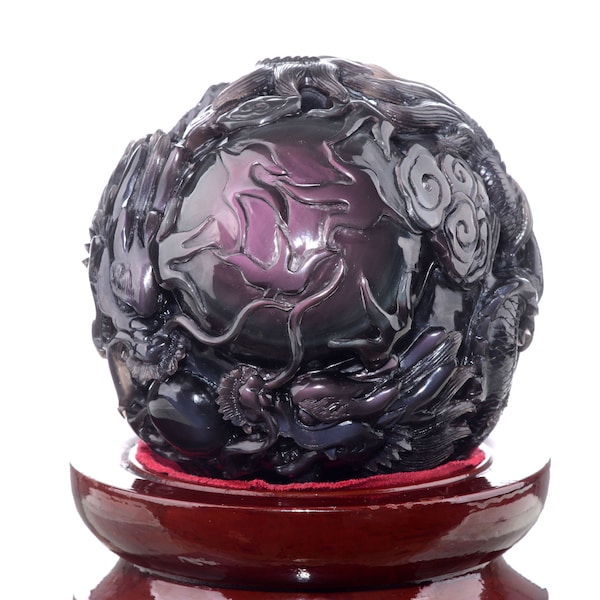 Carved Chinese Dragon - Etsy