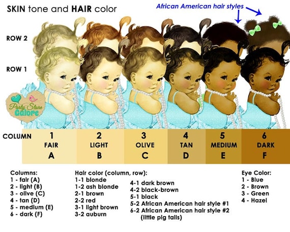 Skin Color Chart For African Americans