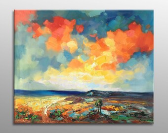 Large canvas art | Etsy