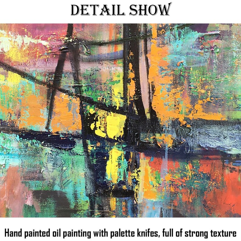 Abstract Painting Canvas Painting Large Canvas Art | Etsy