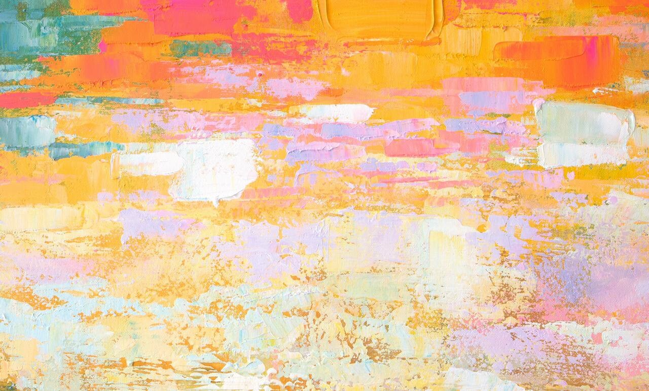 Abstract Oil Painting Oil Painting Living Room Wall Art | Etsy