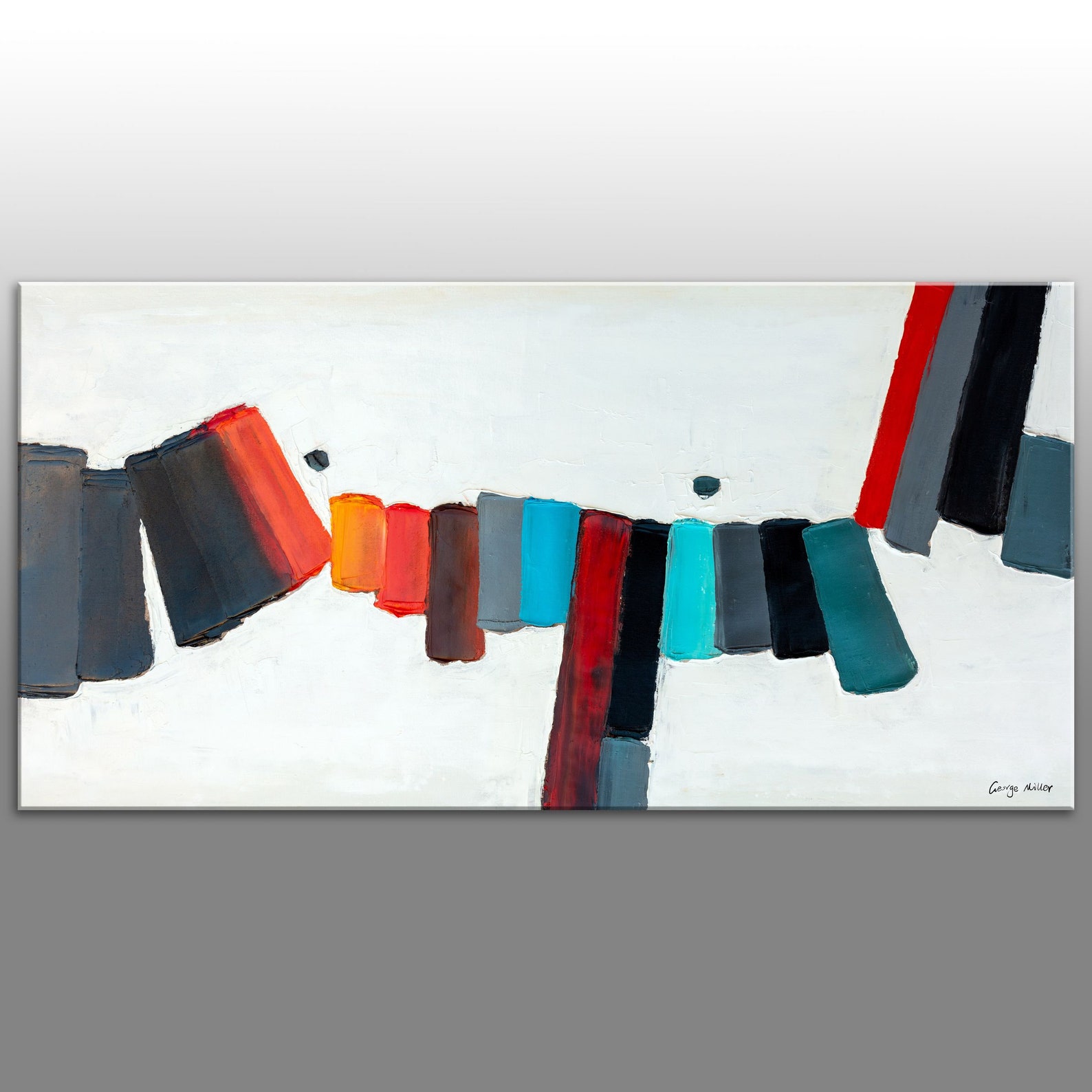 Abstract Painting Original Abstract Painting Kitchen Decor - Etsy