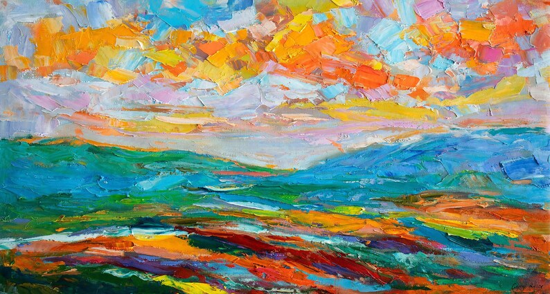 Abstract Painting Original Abstract Art Abstract Canvas | Etsy