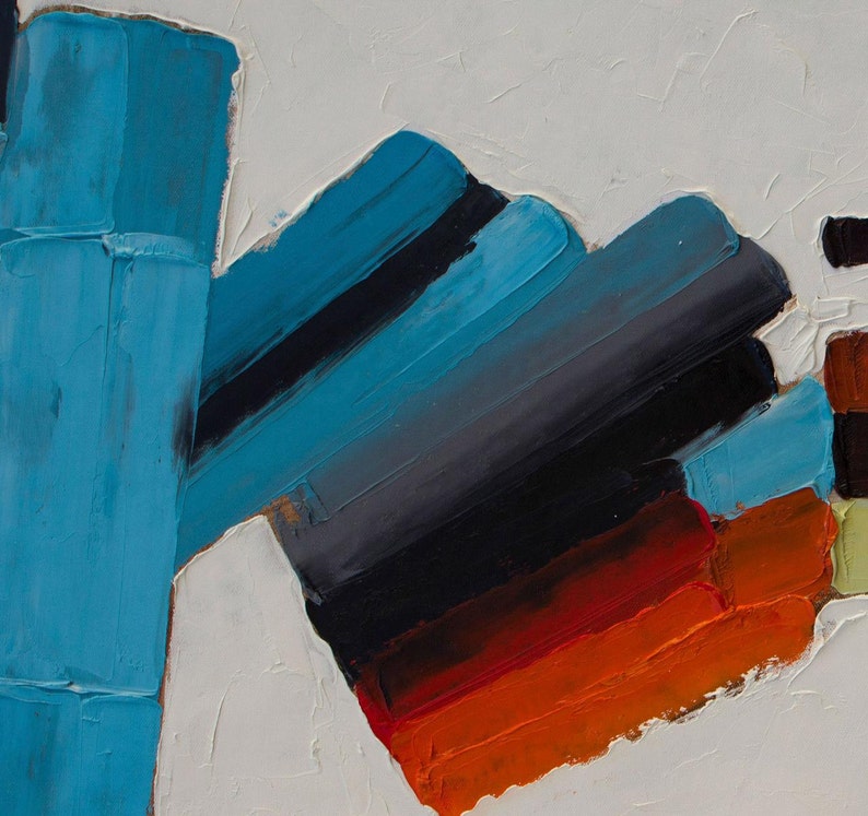 Abstract Painting Original Abstract Painting Kitchen Decor | Etsy