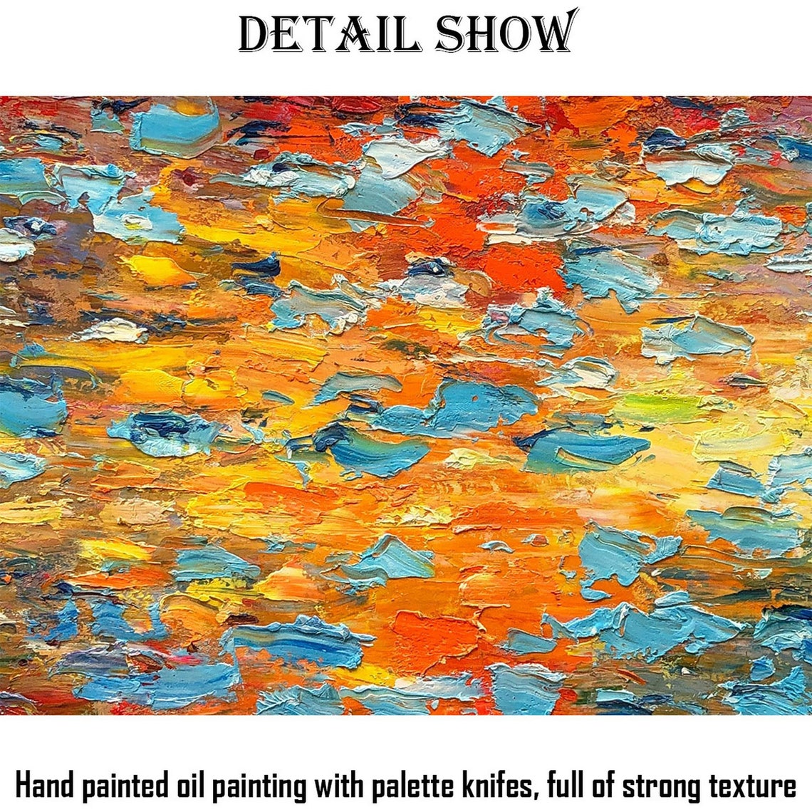 Abstract Art Abstract Canvas Art Waterlily Pond Original | Etsy