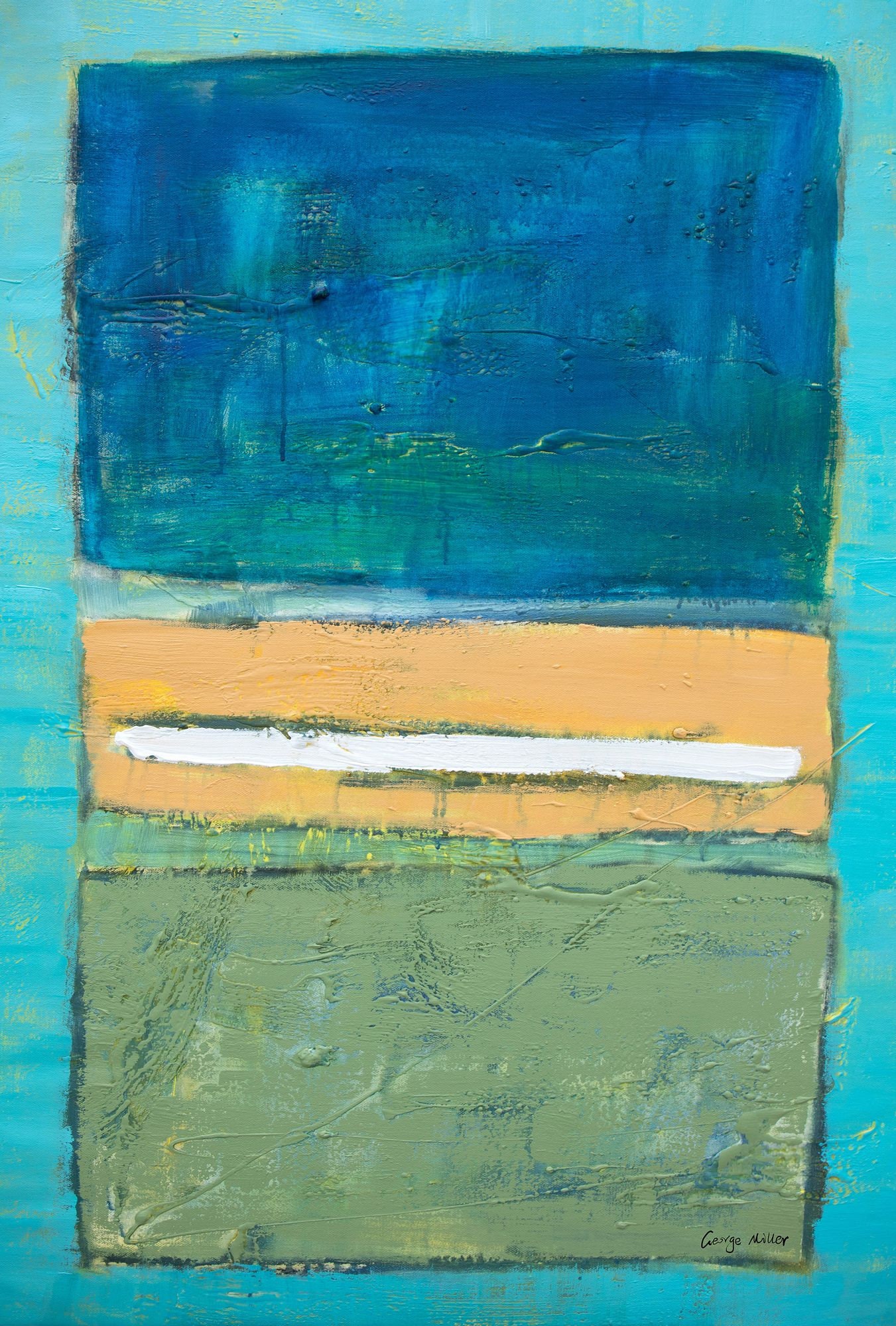 Abstract Painting Mark Rothko Large Wall Decor Original | Etsy