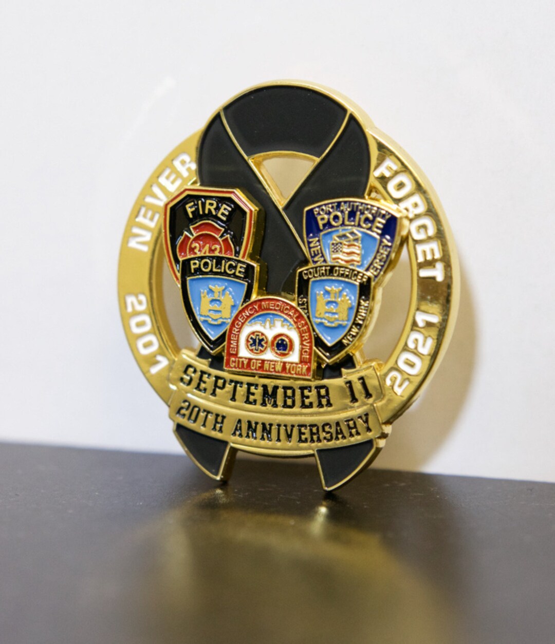 Rare Find Limited Muti Agency Ribbon Pin Twin Towers Never - Etsy