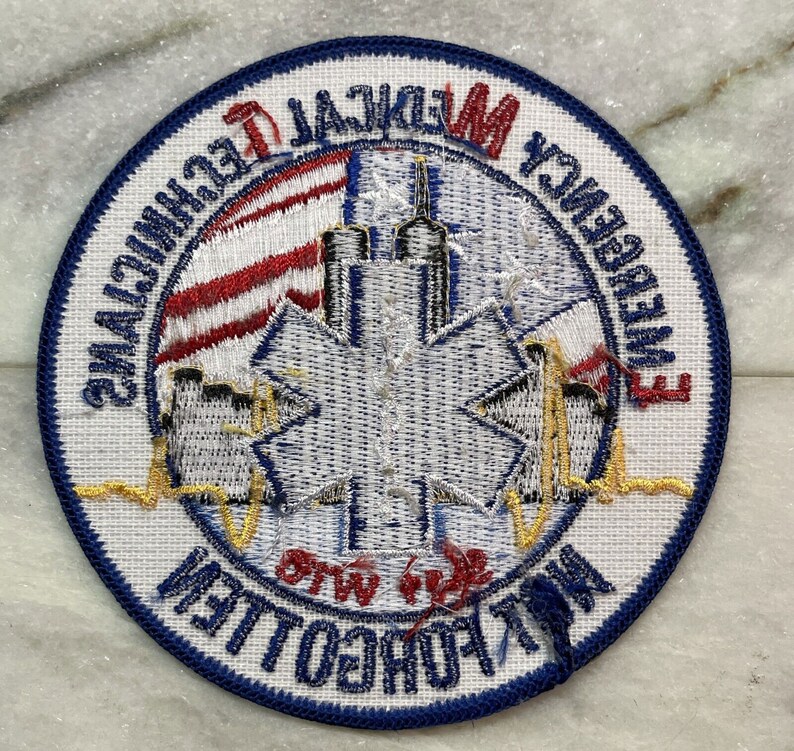 Original 2001 9-11 Emergency Medical Technicians Not Forgotton WTC ...