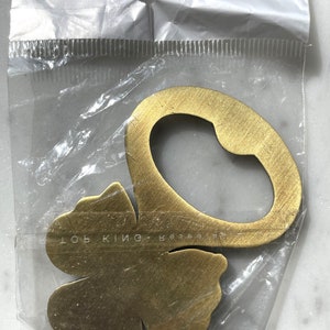 Black Helmet Troid Tine Irish Skull Lucky Shamrock Bottle Opener, Two ...