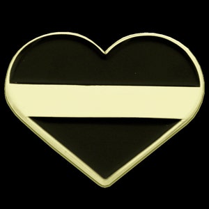 Thin Gold Line Heart Dispatcher and 911 Communications Pin Only 1 Left ...